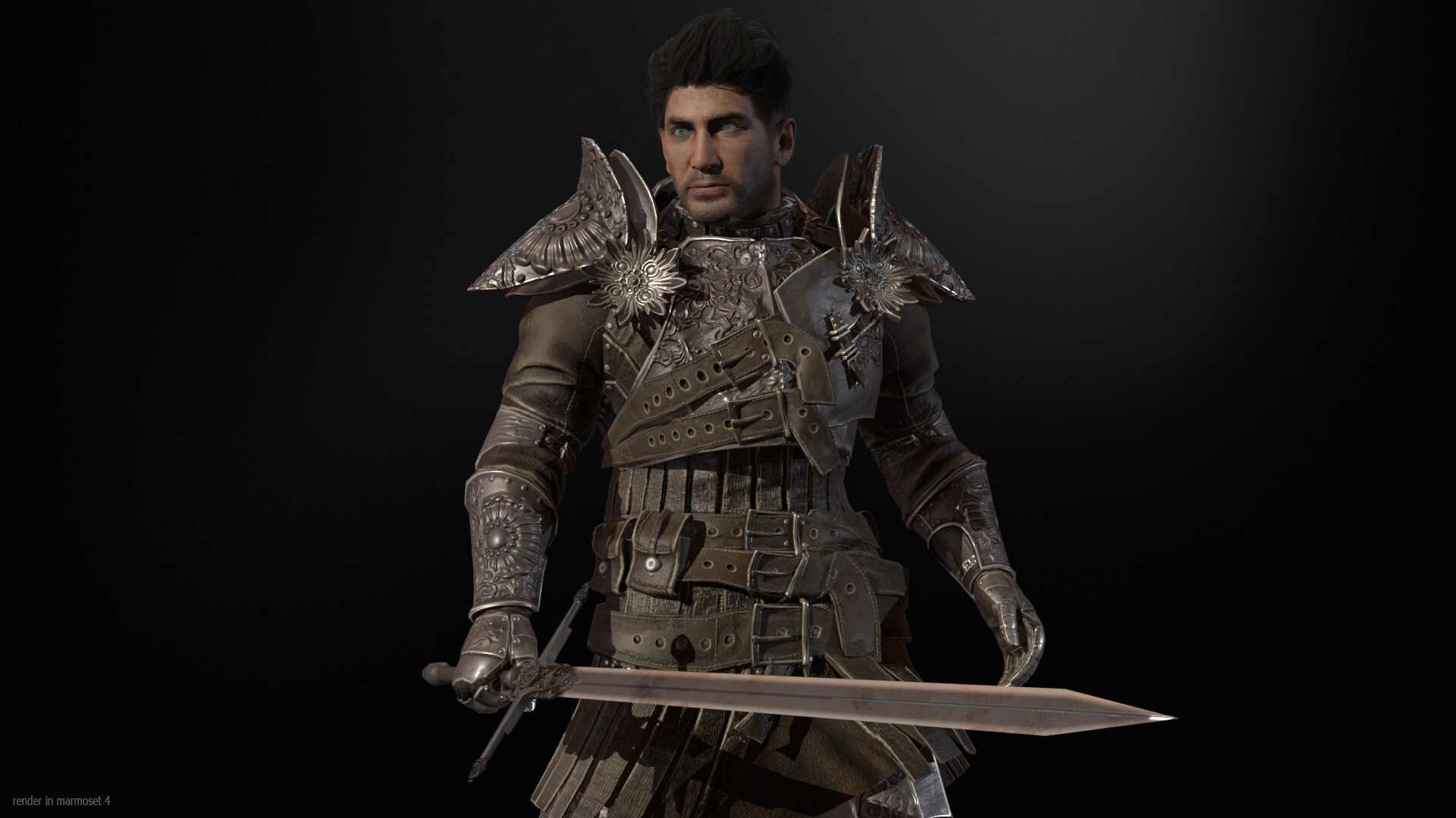 Npc Knight 8 Game Ready - 3D Model by andryuha1981