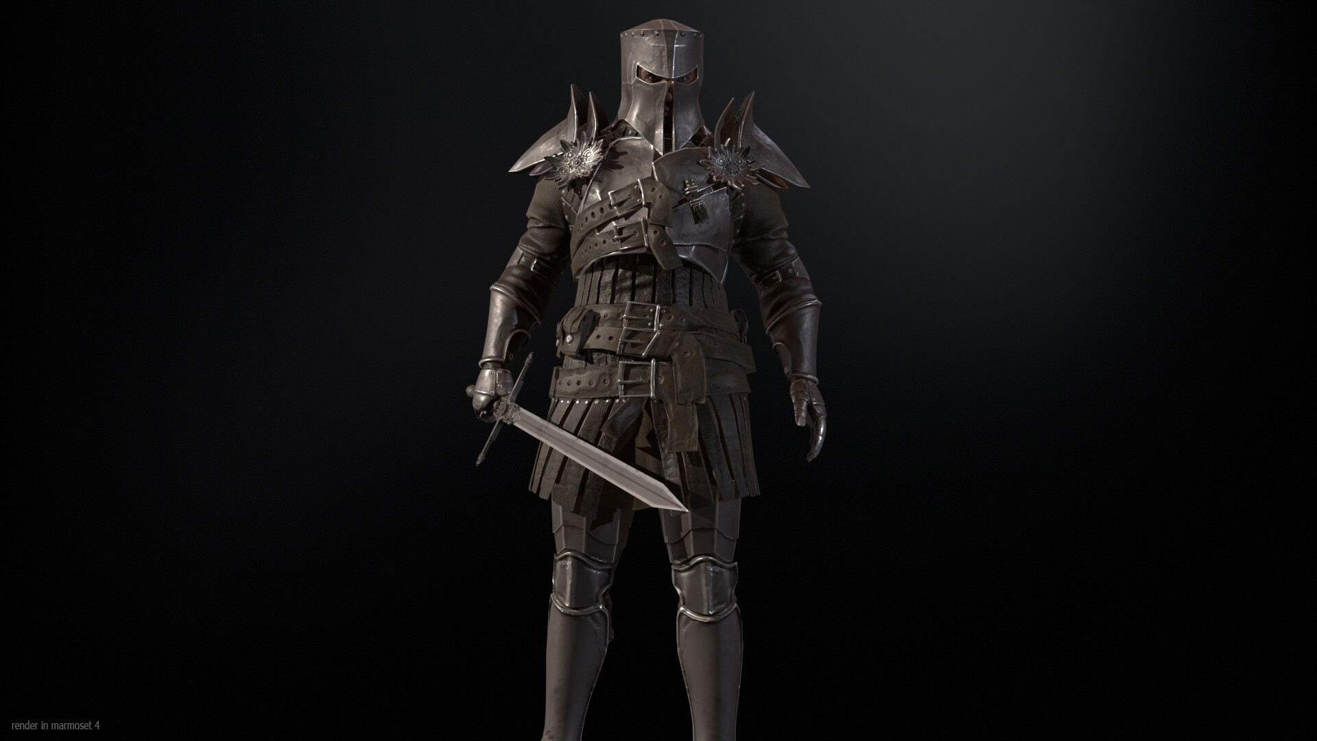 Npc Knight 8 Game Ready - 3D Model by andryuha1981