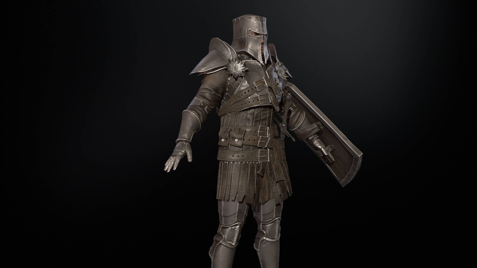 Npc Knight 8 Game Ready - 3D Model by andryuha1981