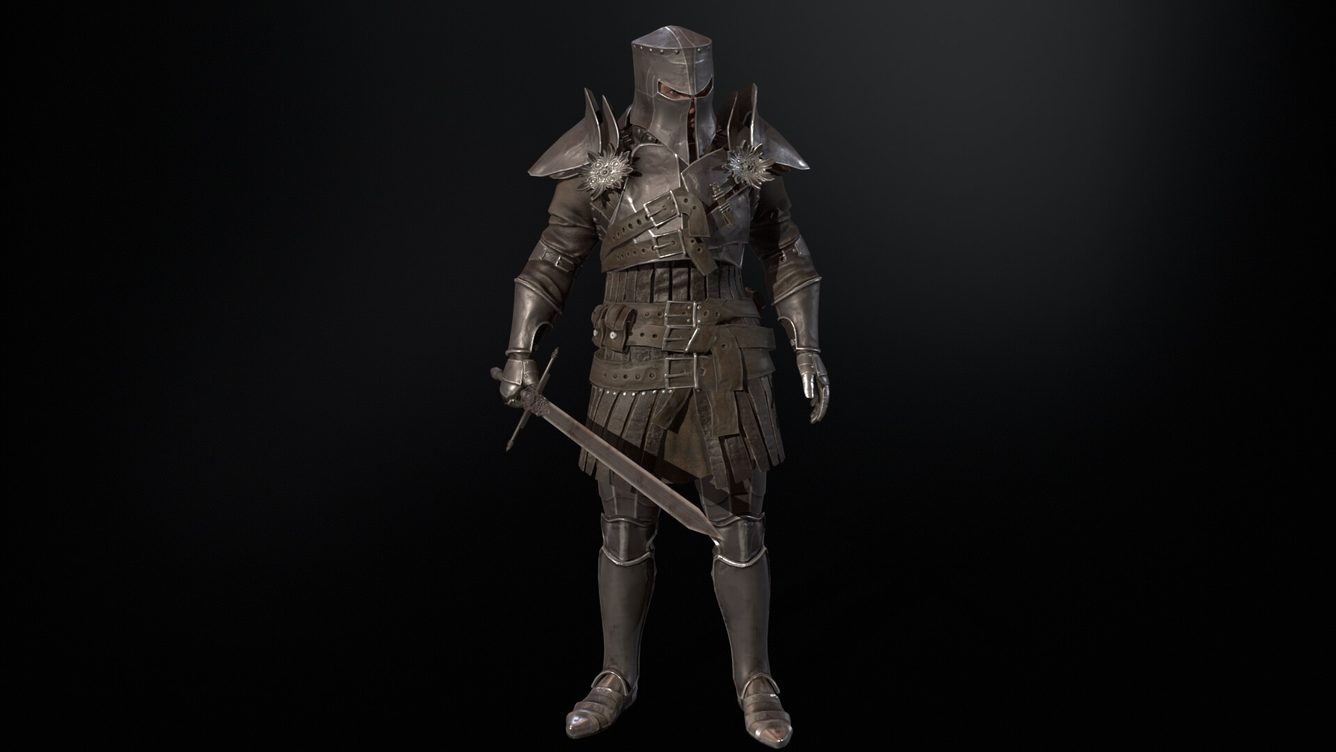 Npc Knight 8 Game Ready - 3D Model by andryuha1981