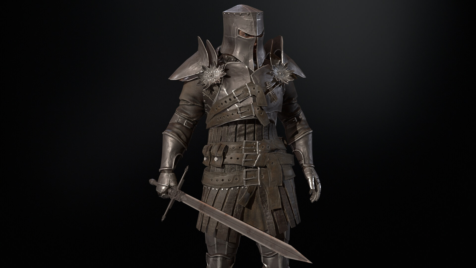 Npc Knight 8 Game Ready - 3D Model by andryuha1981