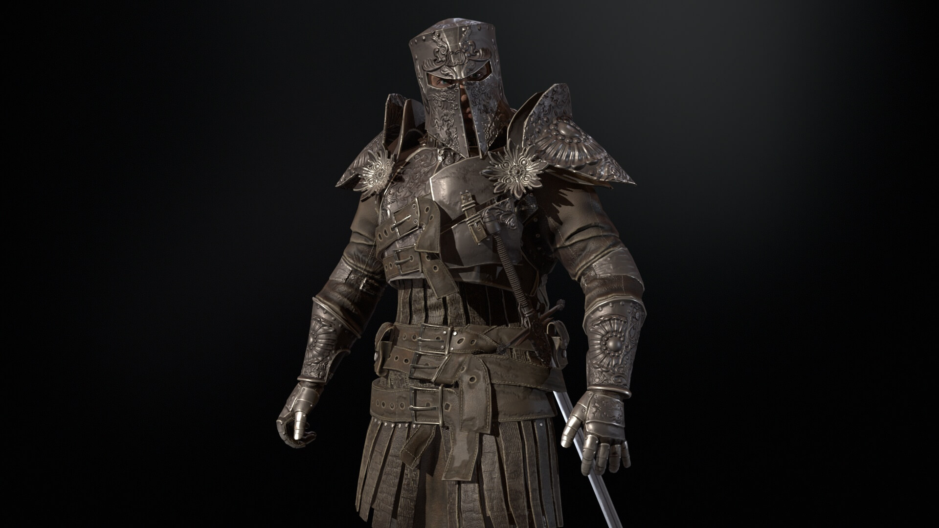 Npc Knight 8 Game Ready - 3D Model by andryuha1981
