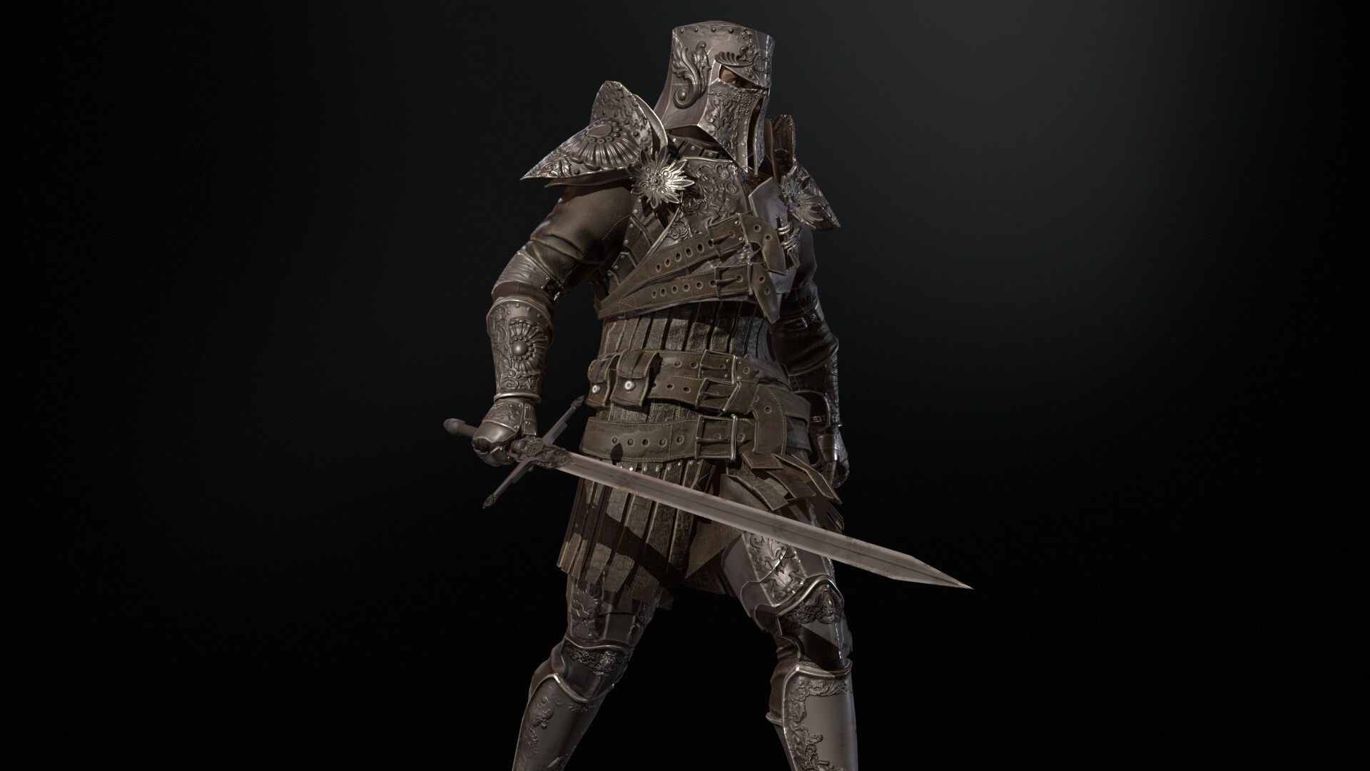 Npc Knight 8 Game Ready - 3D Model by andryuha1981