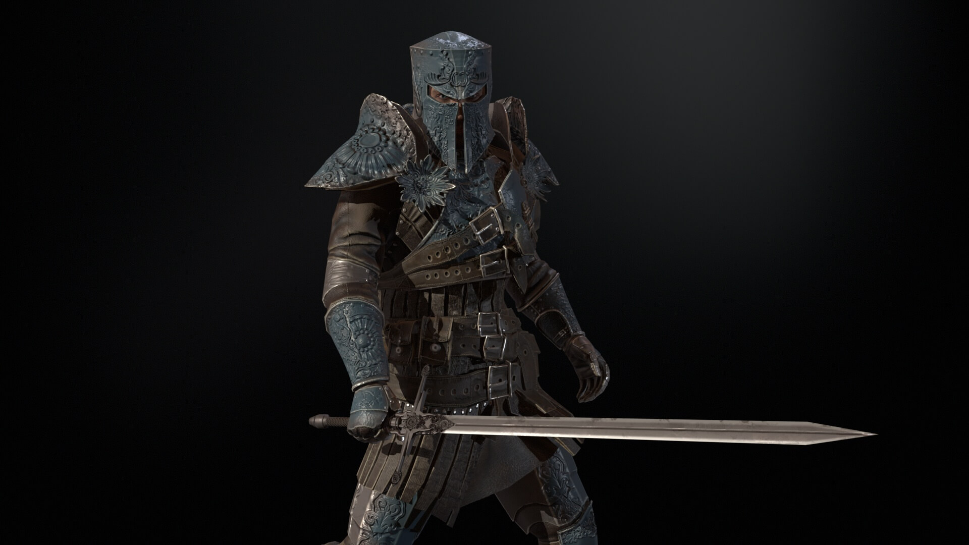 Npc Knight 8 Game Ready - 3D Model by andryuha1981