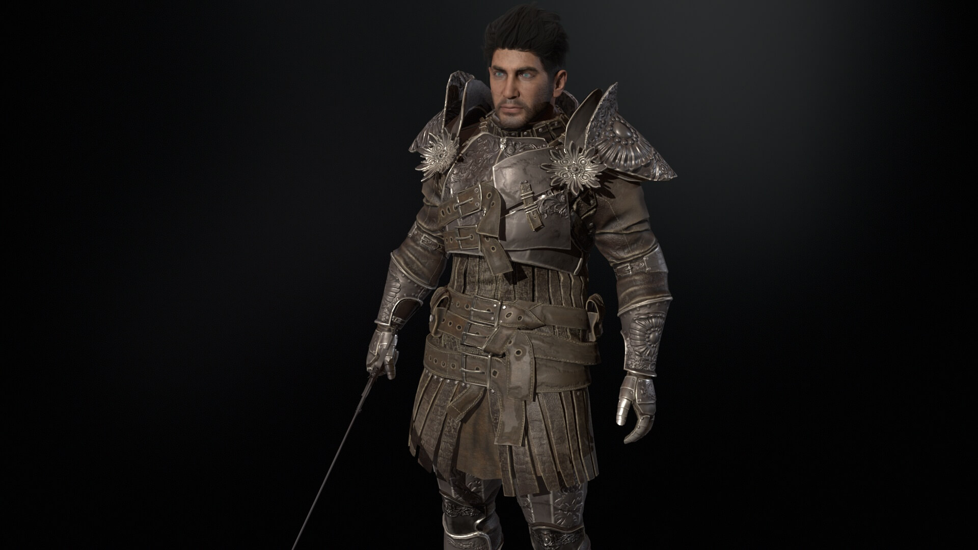 Npc Knight 8 Game Ready - 3D Model by andryuha1981