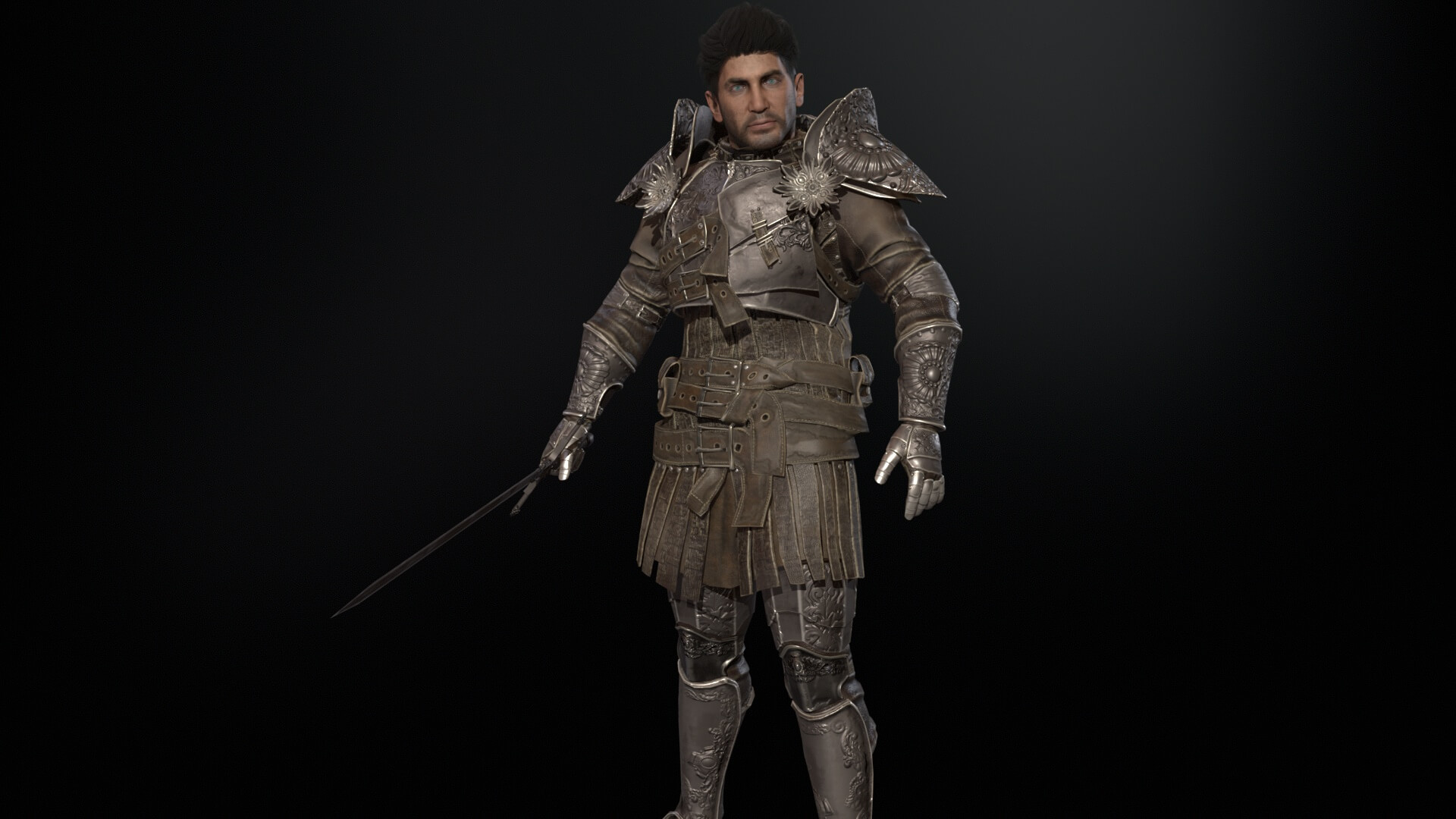 Npc Knight 8 Game Ready - 3D Model by andryuha1981