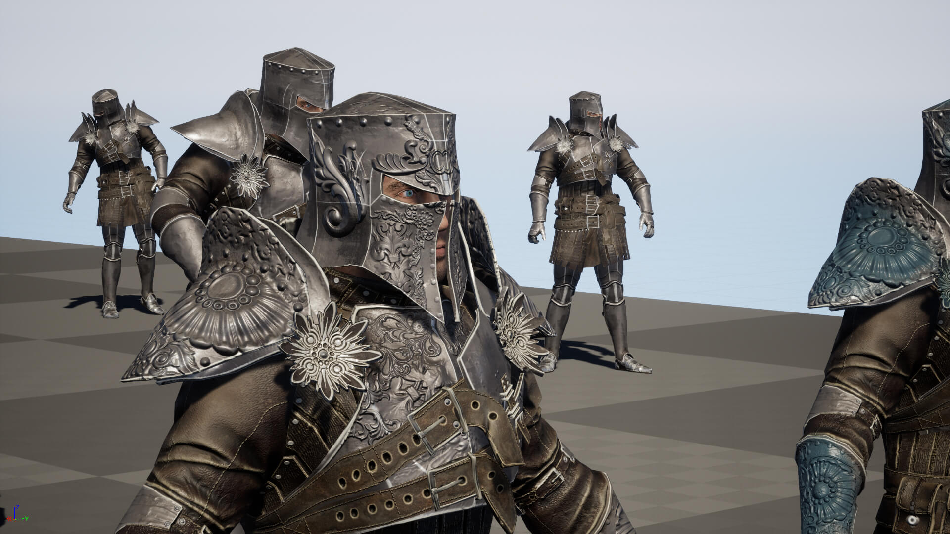 Npc Knight 8 Game Ready - 3D Model by andryuha1981