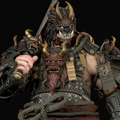 Oni Game Ready - 3D Model by andryuha1981