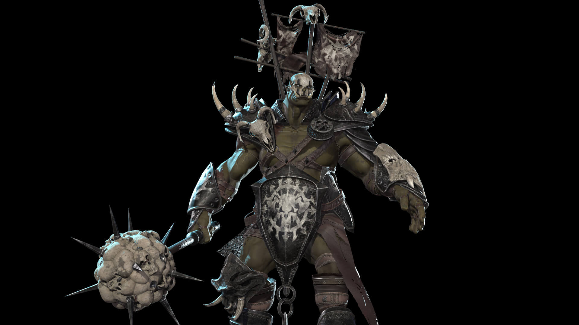 Orc Juggernaut Remaster - 3D Model by andryuha1981