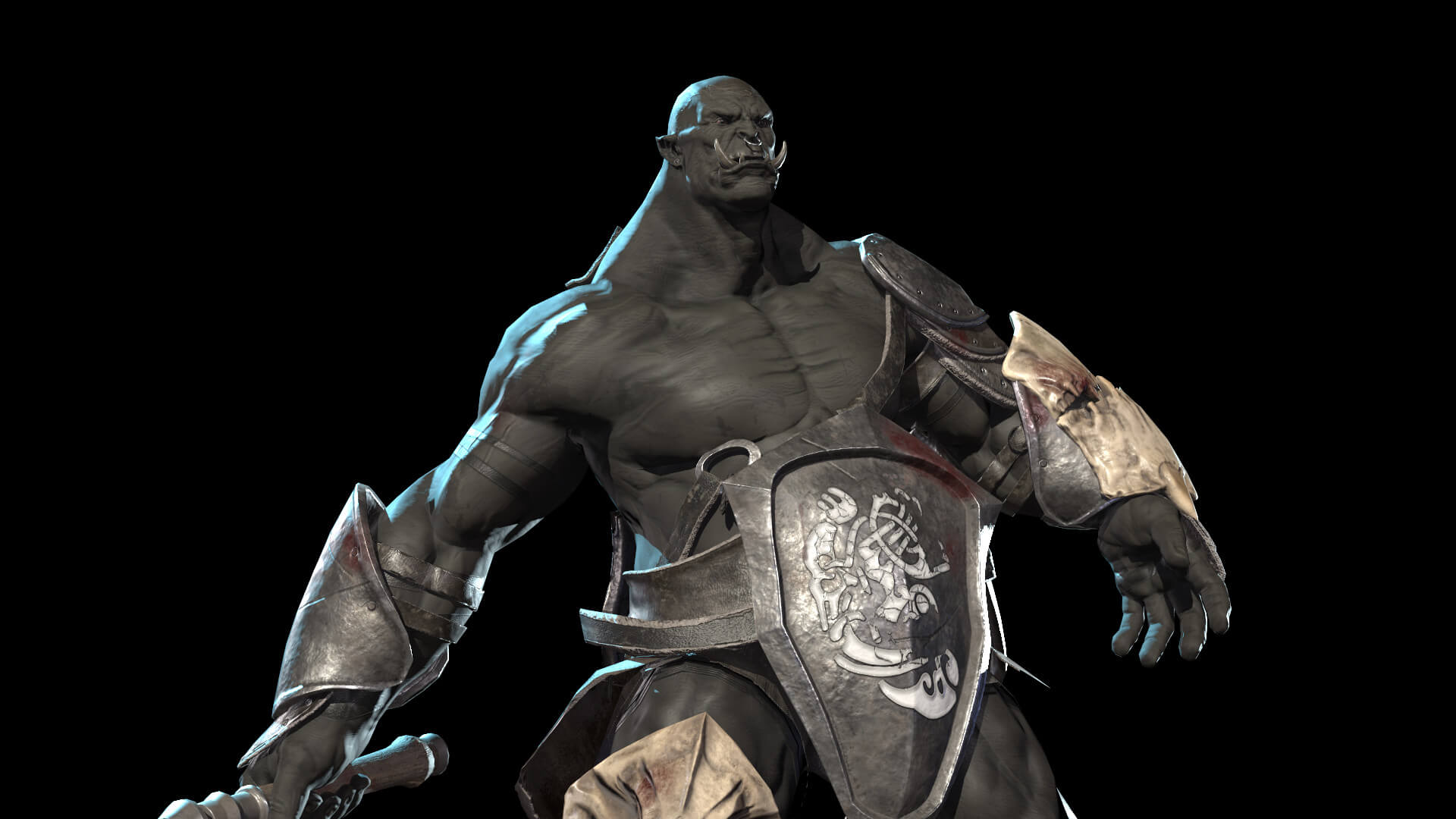 Orc Juggernaut Remaster - 3D Model by andryuha1981