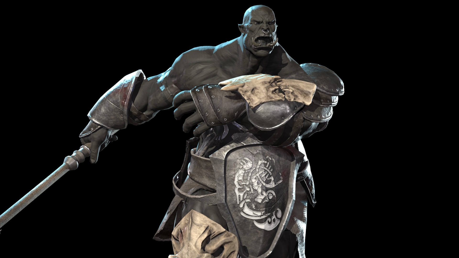 Orc Juggernaut Remaster - 3D Model by andryuha1981