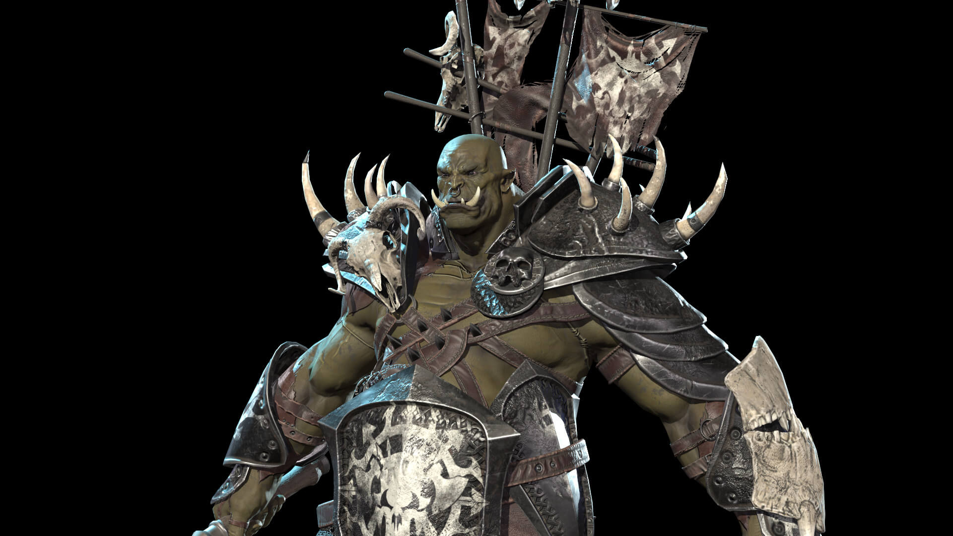 Orc Juggernaut Remaster - 3D Model by andryuha1981