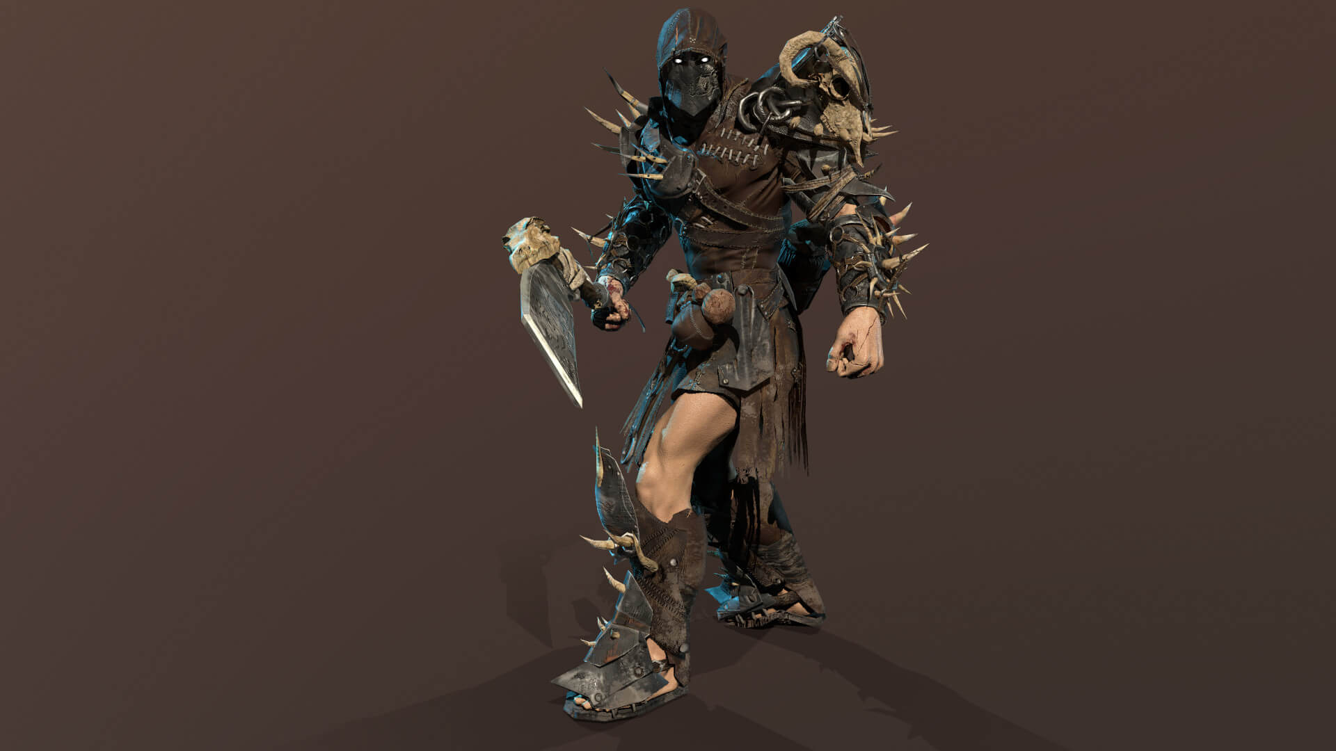 Orc Punisher Game Ready - 3D Model by andryuha1981