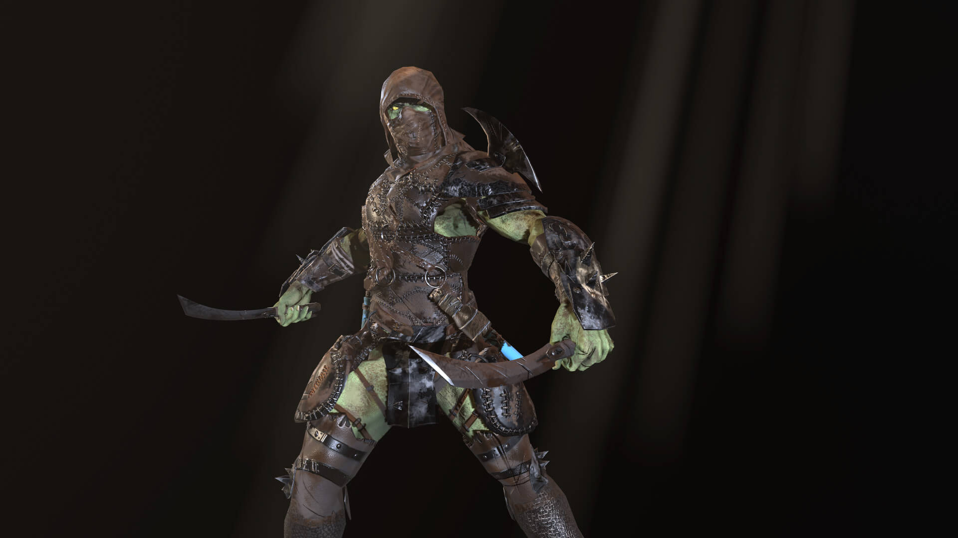 Ork Assasin Game Ready - 3D Model by andryuha1981