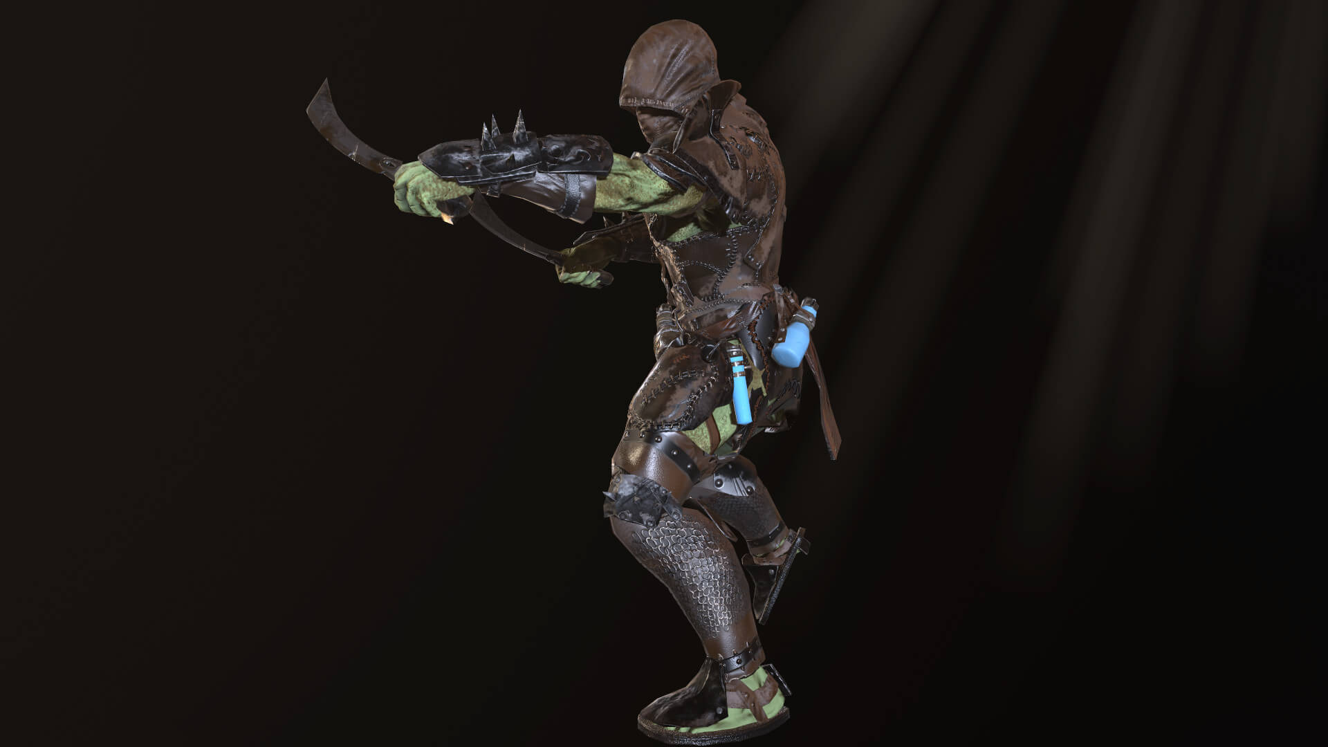 Ork Assasin Game Ready - 3D Model by andryuha1981