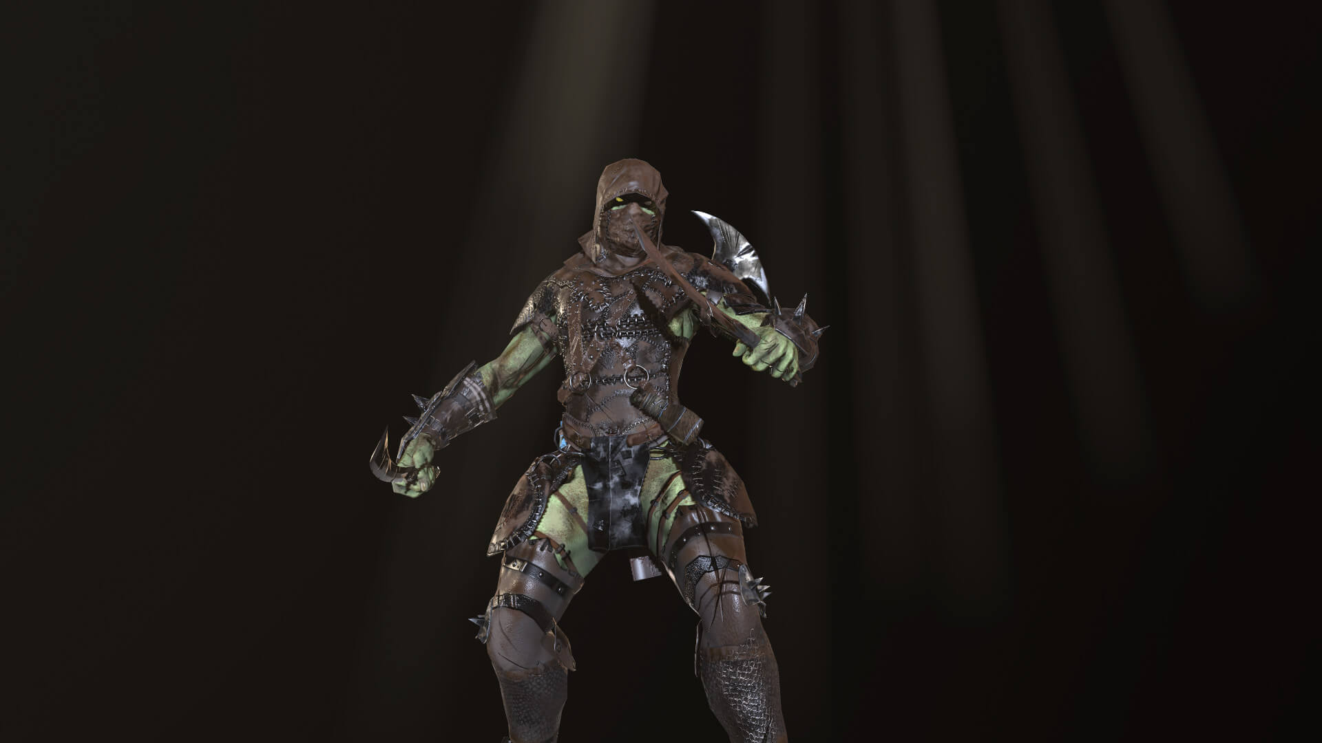 Ork Assasin Game Ready - 3D Model by andryuha1981