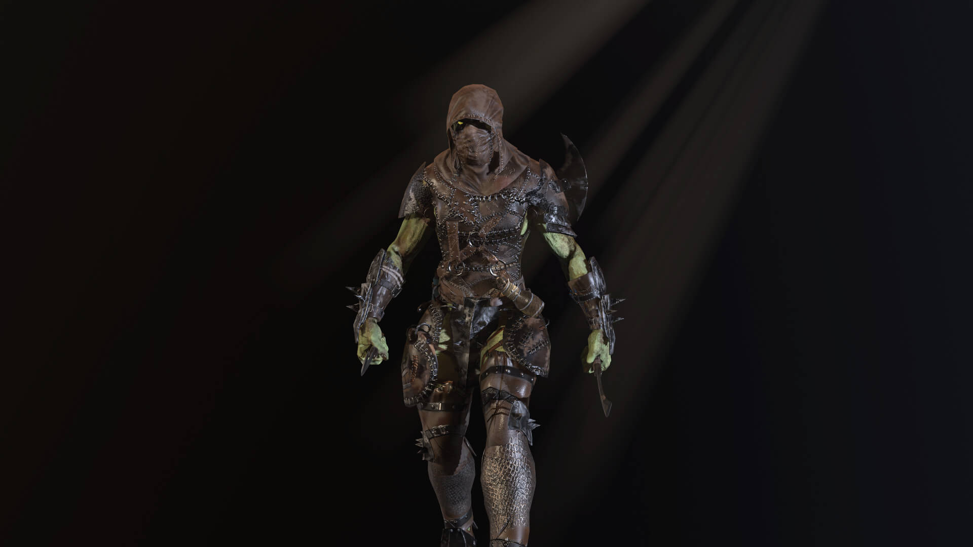 Ork Assasin Game Ready - 3D Model by andryuha1981