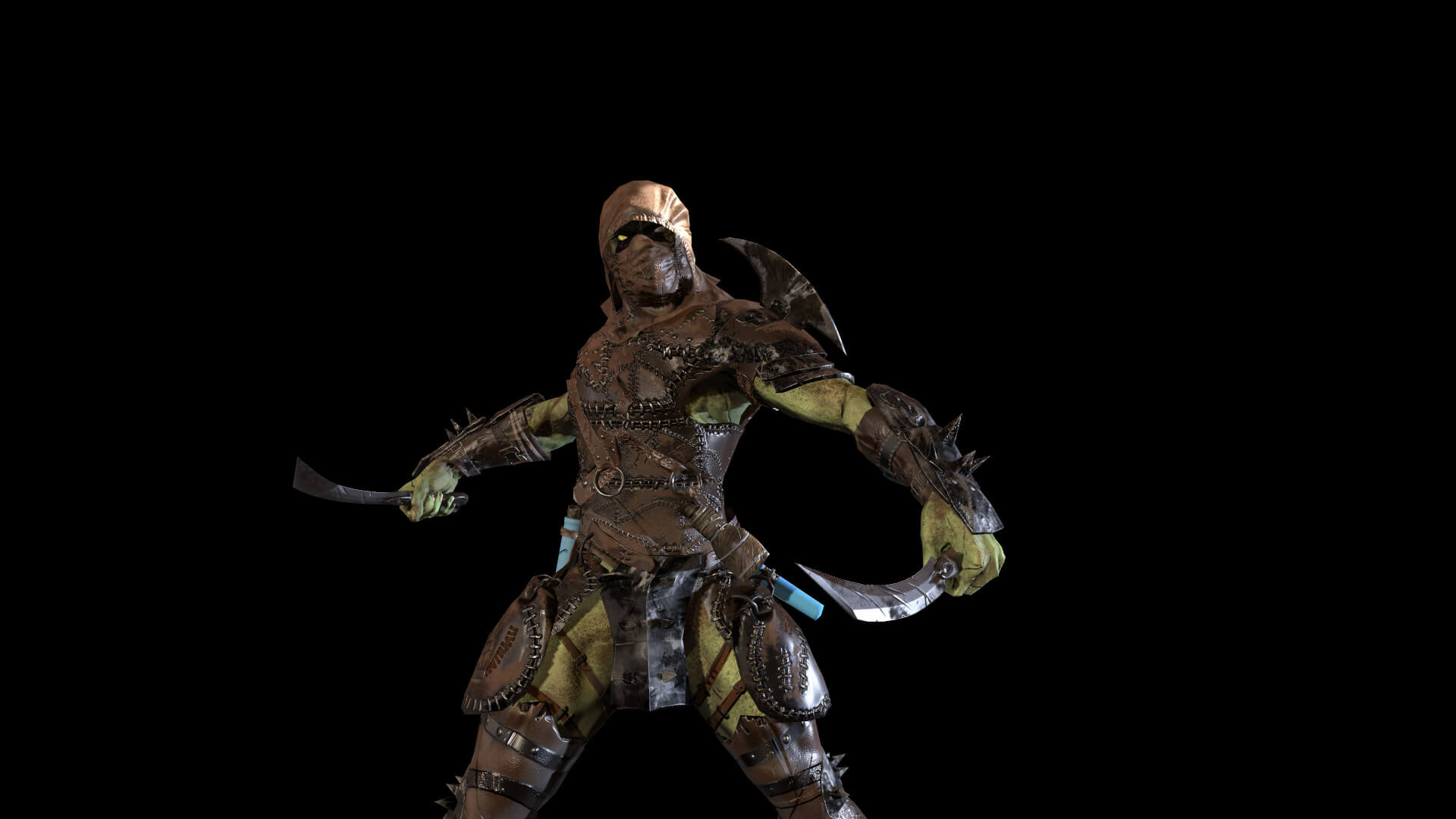 Ork Assasin Game Ready - 3D Model by andryuha1981