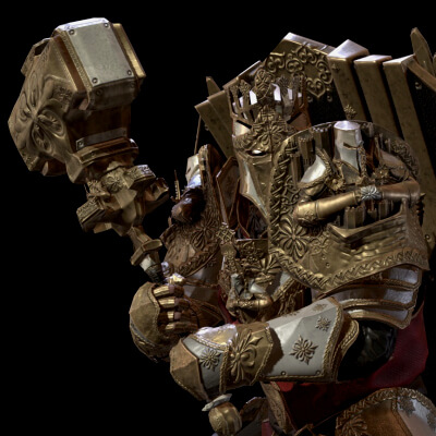 Paladin Game Ready - 3D Model by andryuha1981