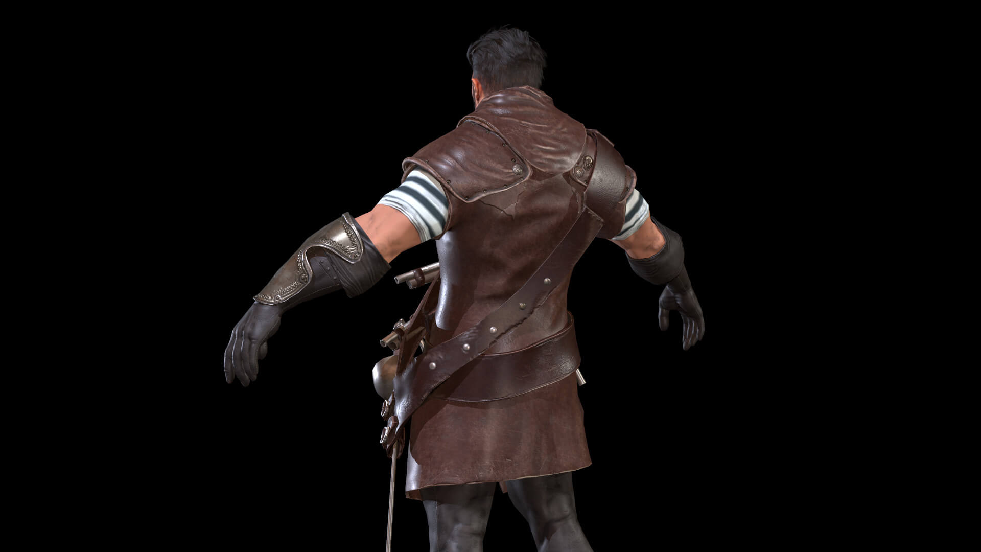 Powerful Fighter - 3D Model by andryuha1981