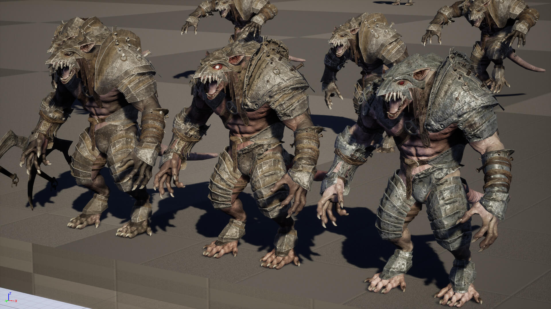 Ratman Warrior - 3D Model by andryuha1981