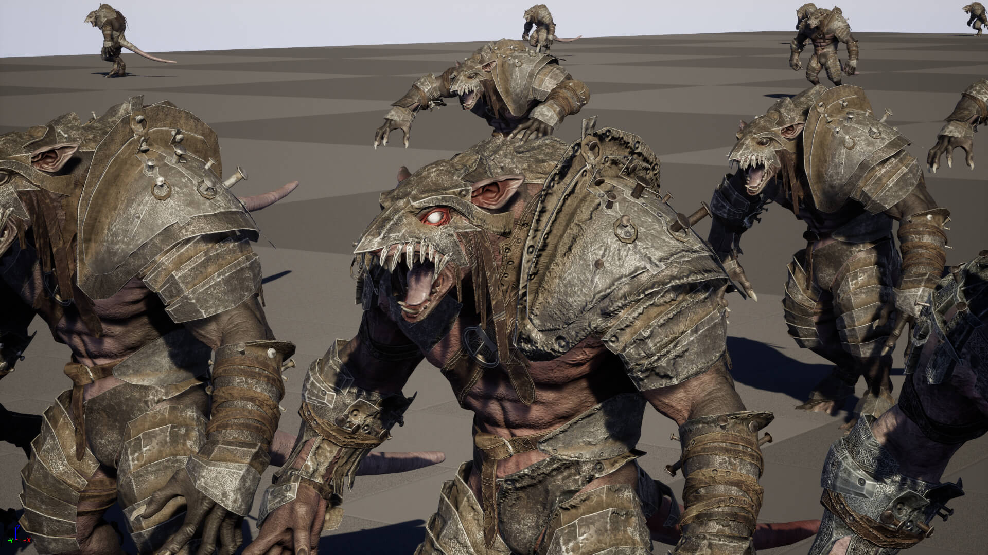 Ratman Warrior - 3D Model by andryuha1981