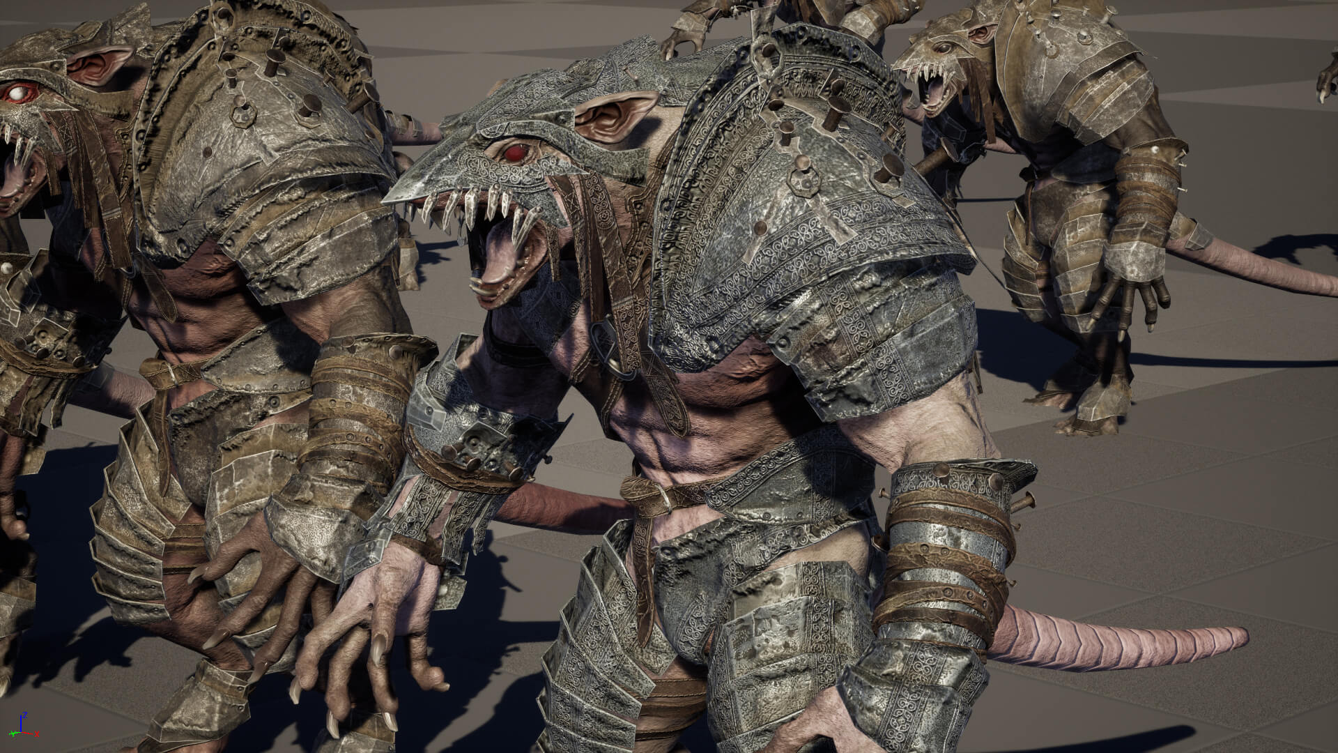 Ratman Warrior - 3D Model by andryuha1981