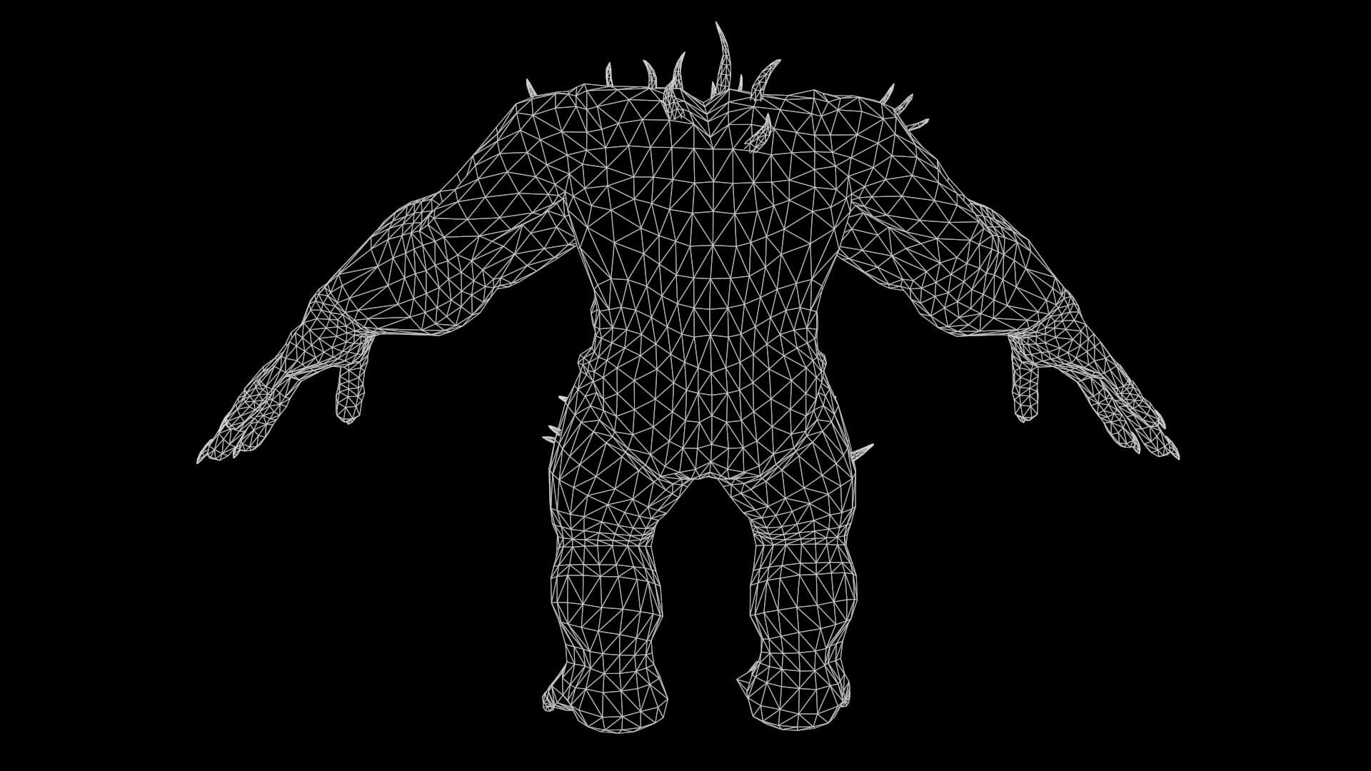 Fat Demon2 Game Ready - 3D Model by andryuha1981