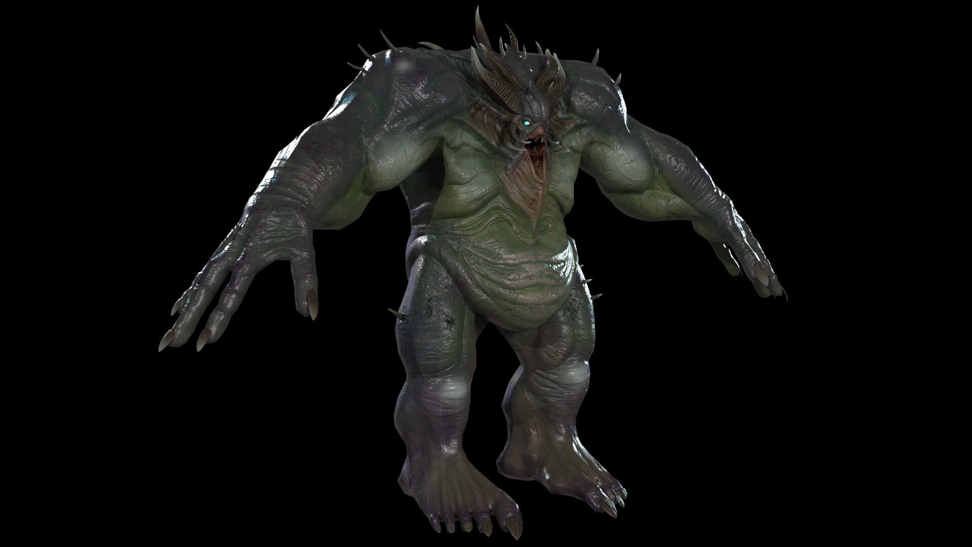 Fat Demon 2 Game Ready - 3D Model by andryuha1981