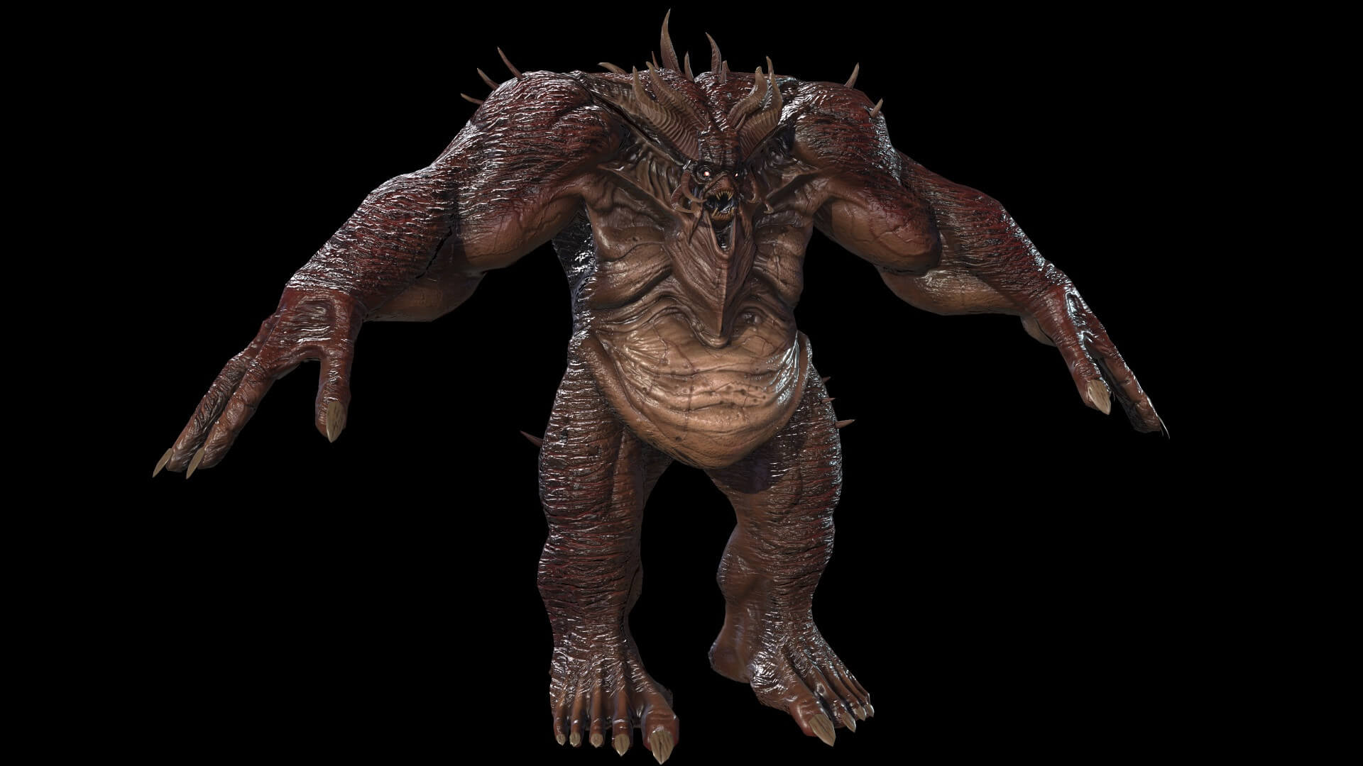 Fat Demon 2 Game Ready - 3D Model by andryuha1981