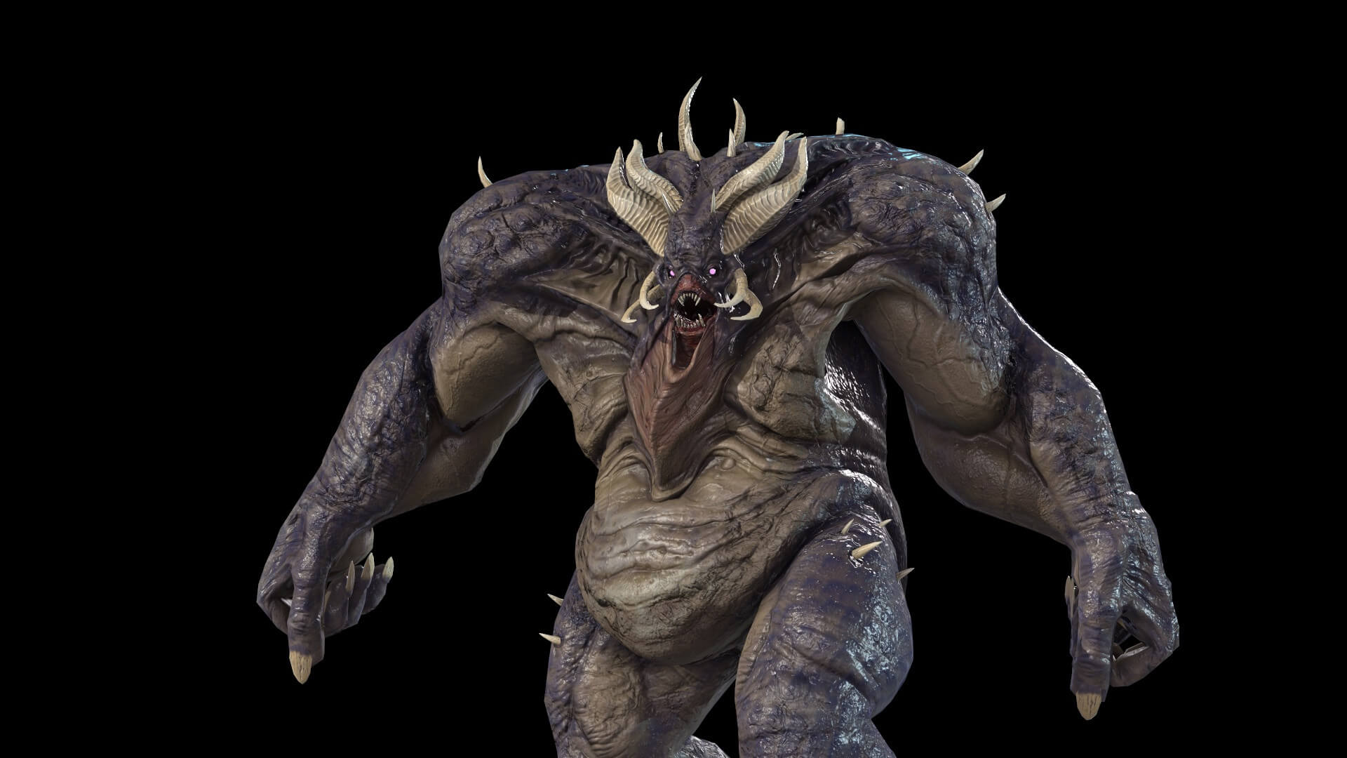 Fat Demon2 Game Ready - 3D Model by andryuha1981