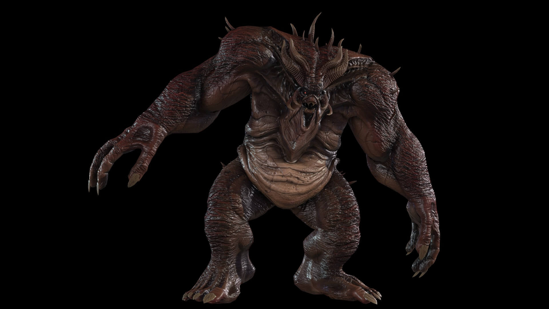 Fat Demon2 Game Ready - 3D Model by andryuha1981