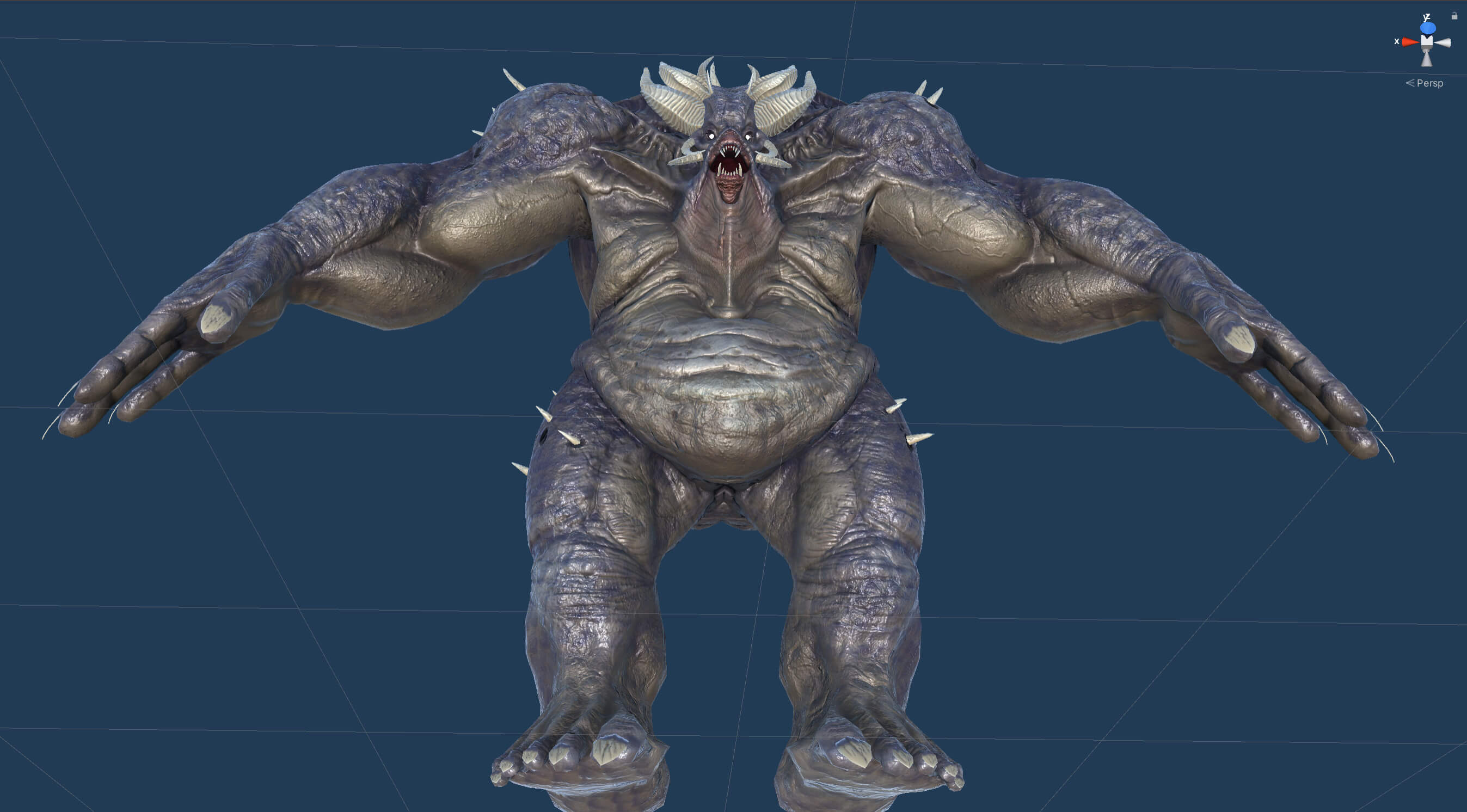 Fat Demon2 Game Ready - 3D Model by andryuha1981