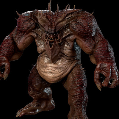 Fat Demon 2 Game Ready - 3D Model by andryuha1981