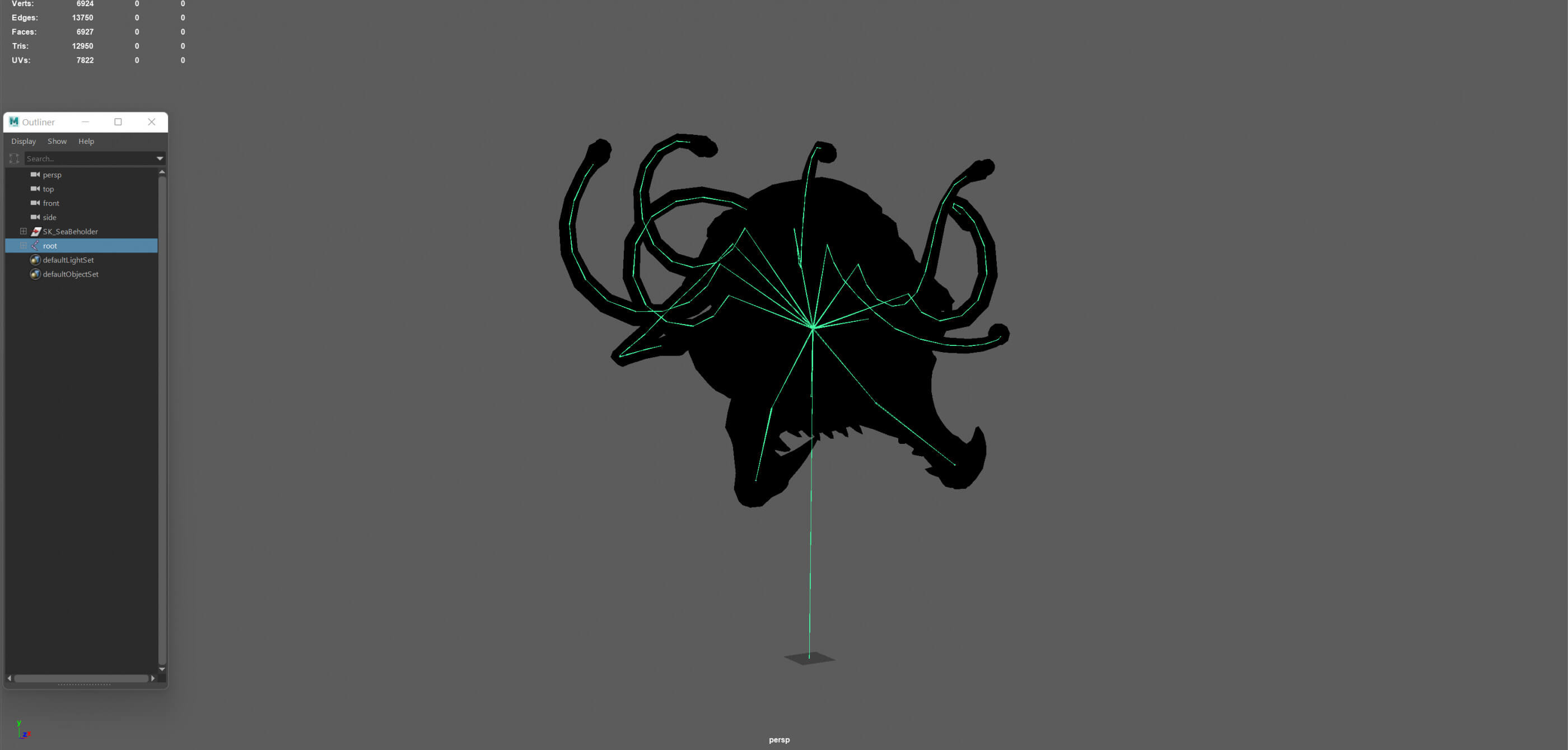 Seabeholder Game Ready - 3D Model by andryuha1981