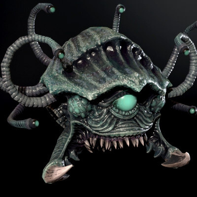 Sea Beholder Game Ready - 3D Model by andryuha1981