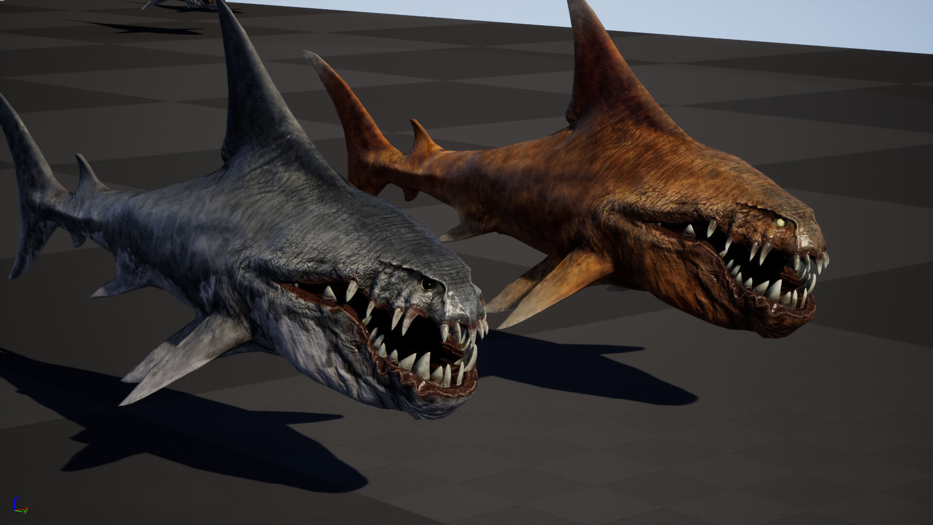 Shark2 Game Ready - 3D Model by andryuha1981