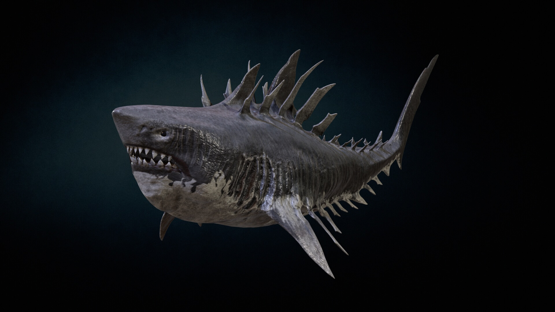Shark4 Game Ready - 3D Model by andryuha1981