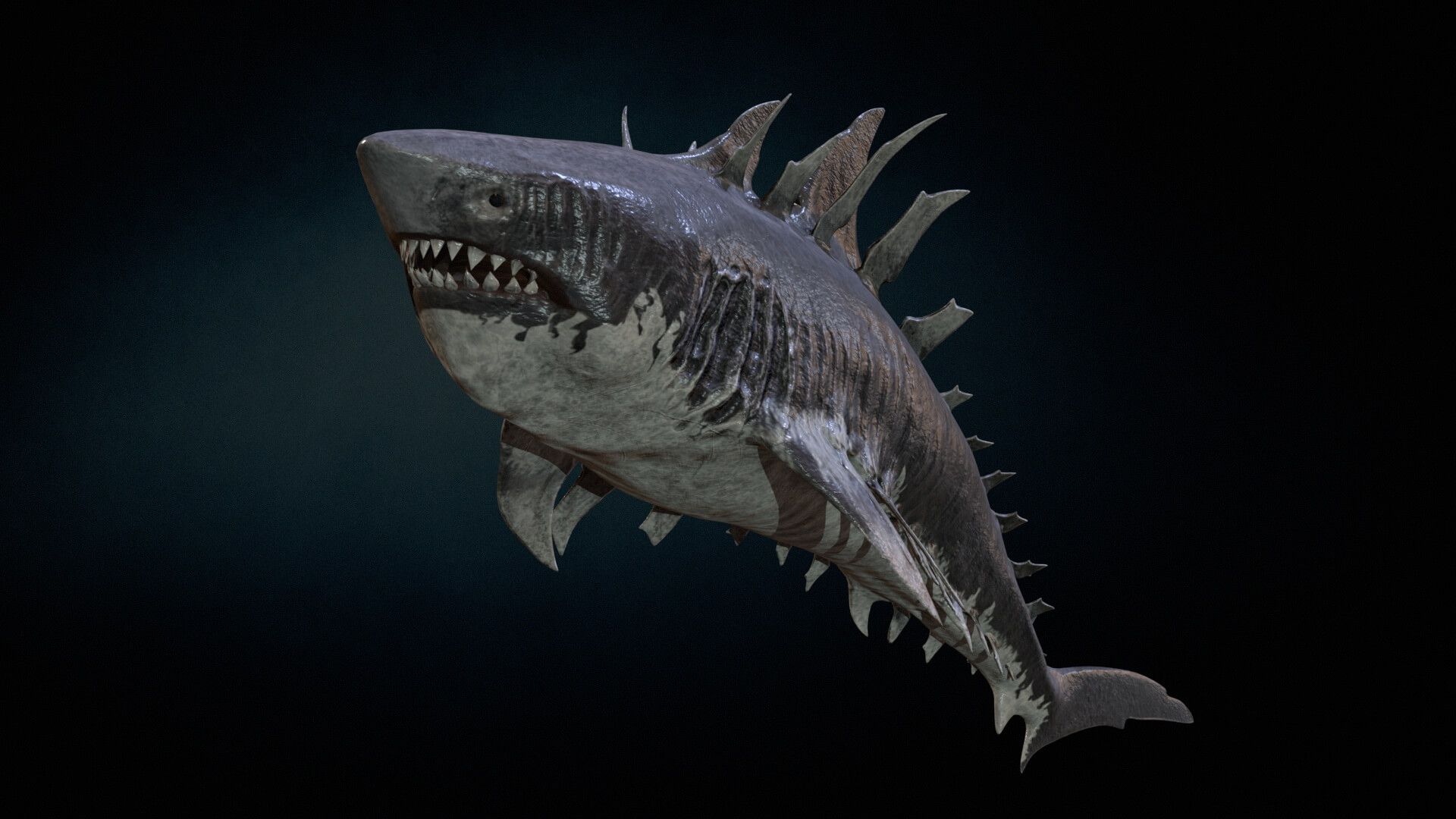 Shark4 Game Ready - 3D Model by andryuha1981