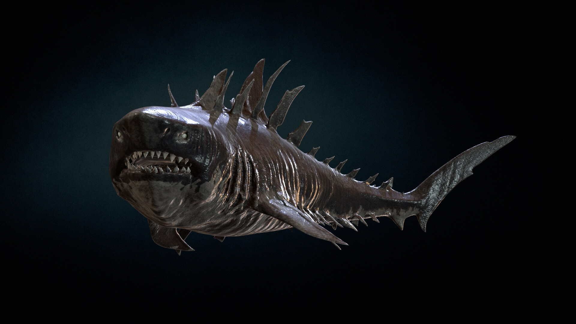 Shark4 Game Ready - 3D Model by andryuha1981