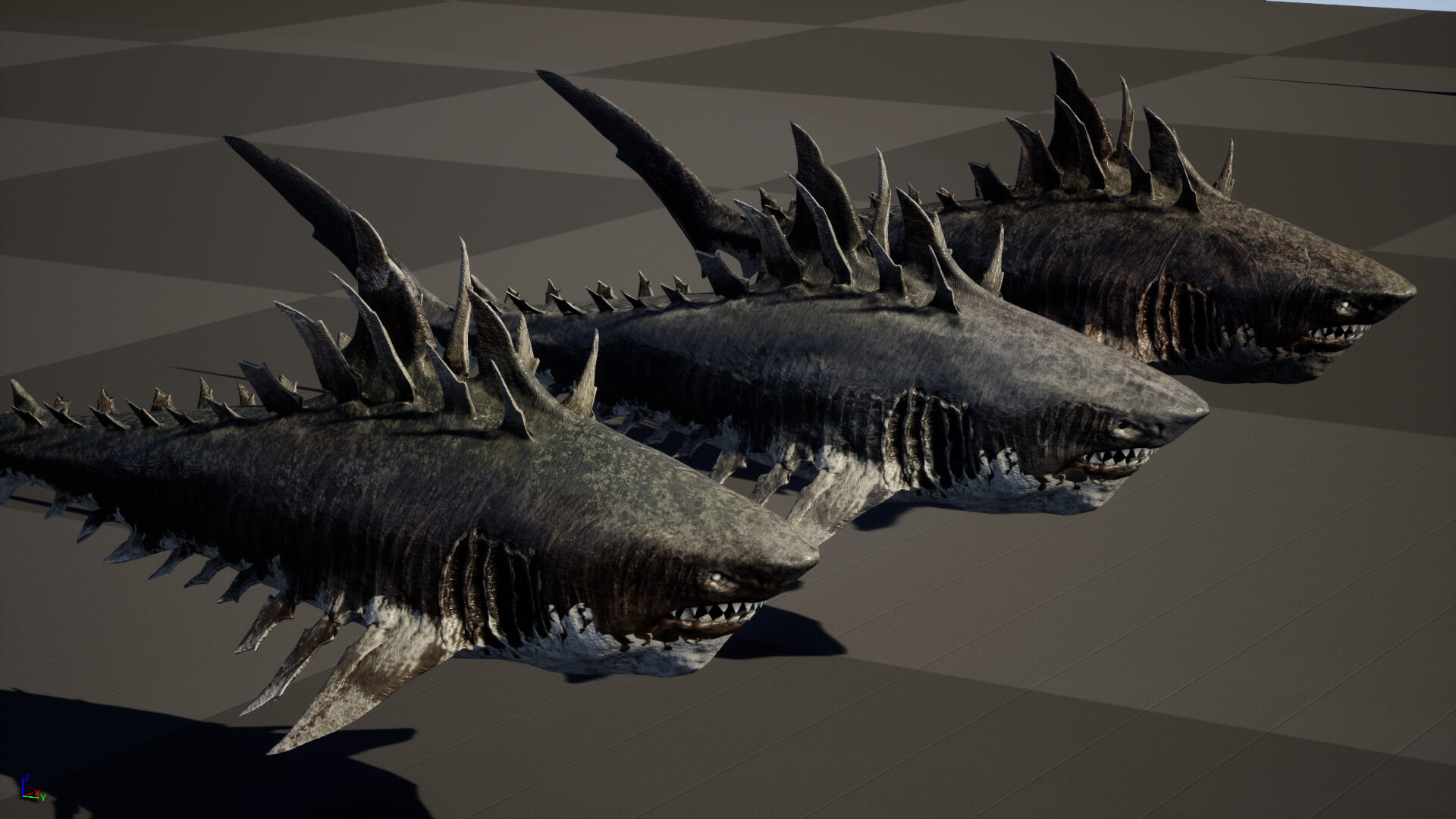Shark4 Game Ready - 3D Model by andryuha1981