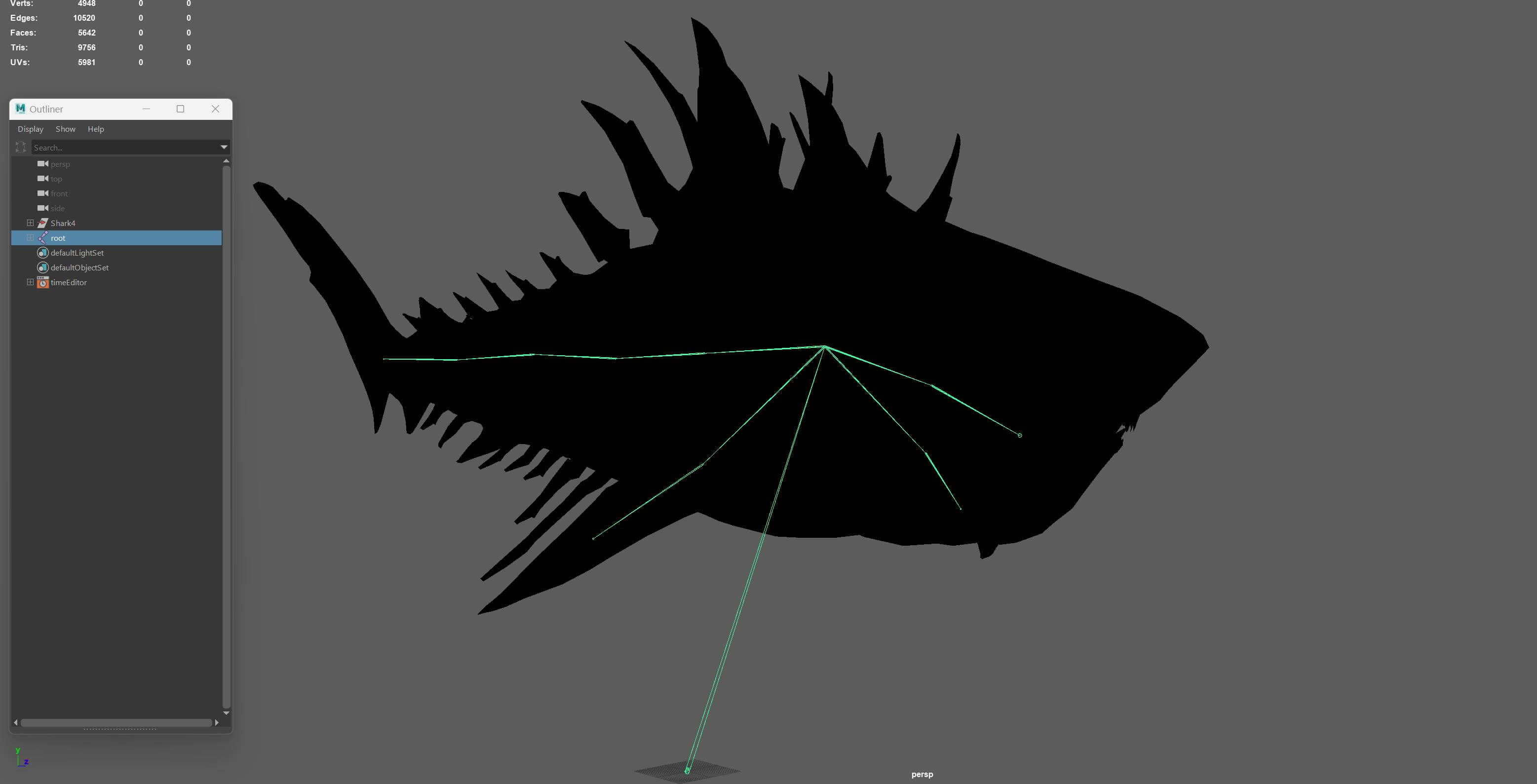 Shark4 Game Ready - 3D Model by andryuha1981