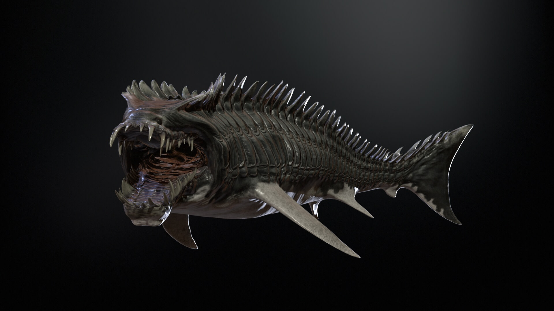 Shark6 Ggame Ready - 3D Model by andryuha1981