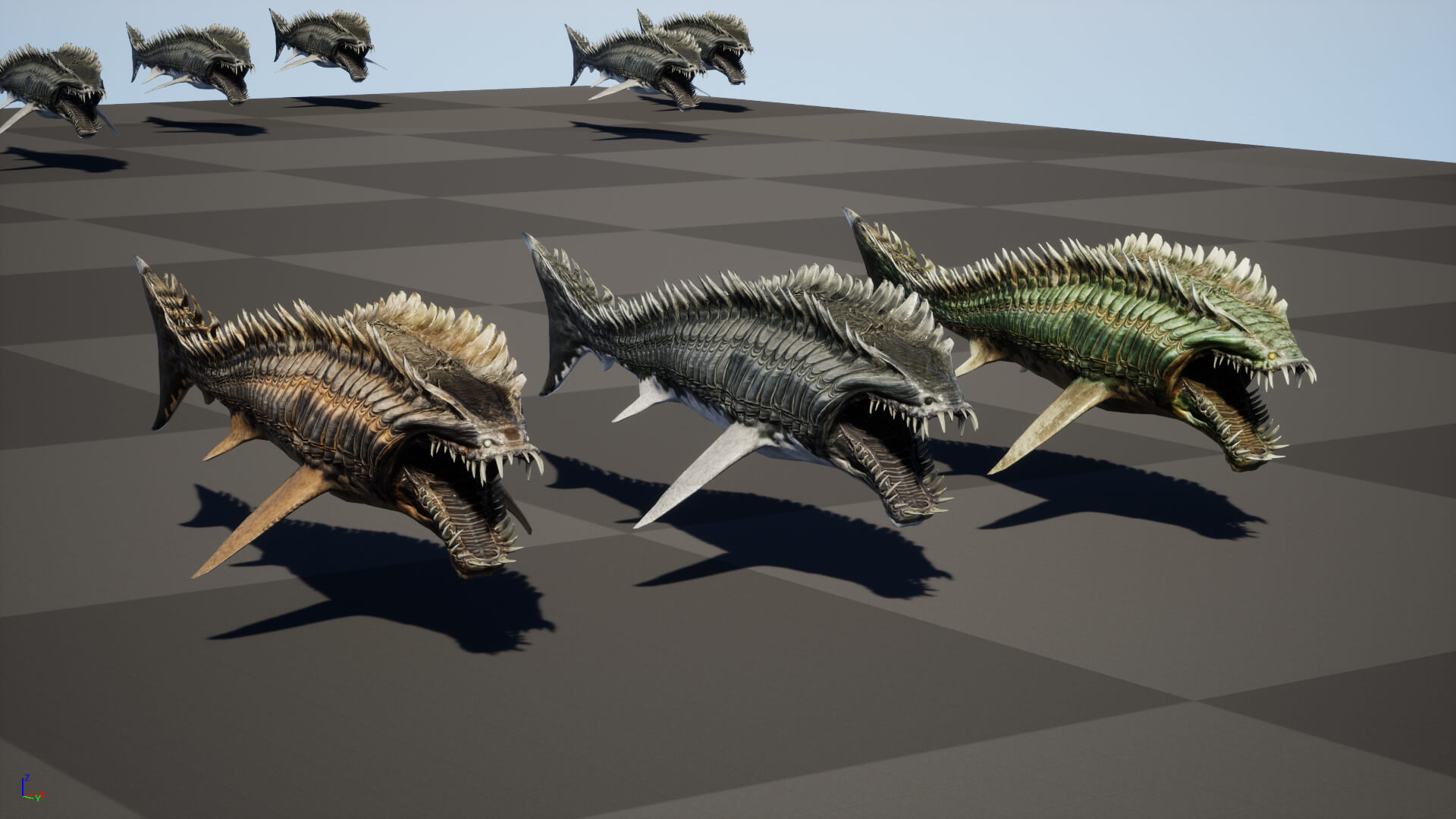 Shark6 Ggame Ready - 3D Model by andryuha1981