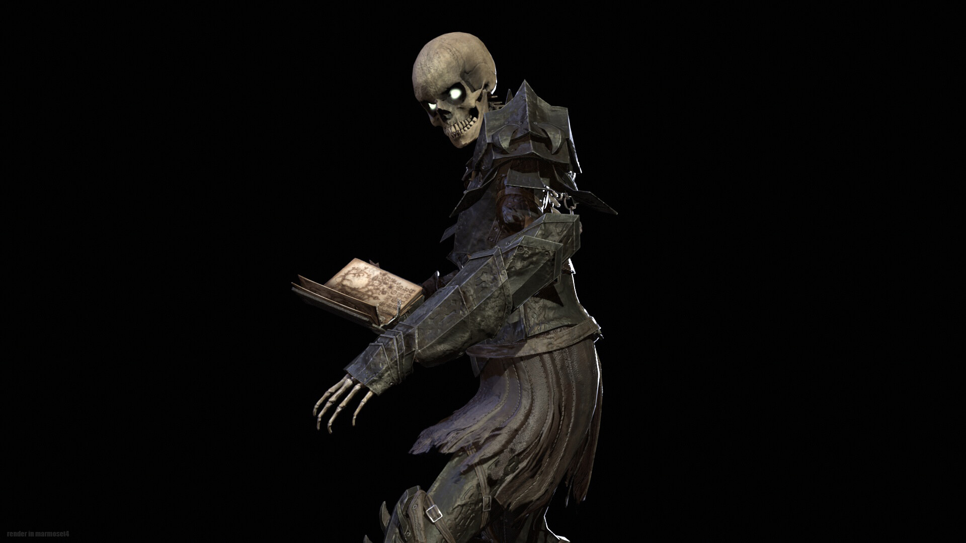 Skeleton 7 Game Ready - 3D Model by andryuha1981