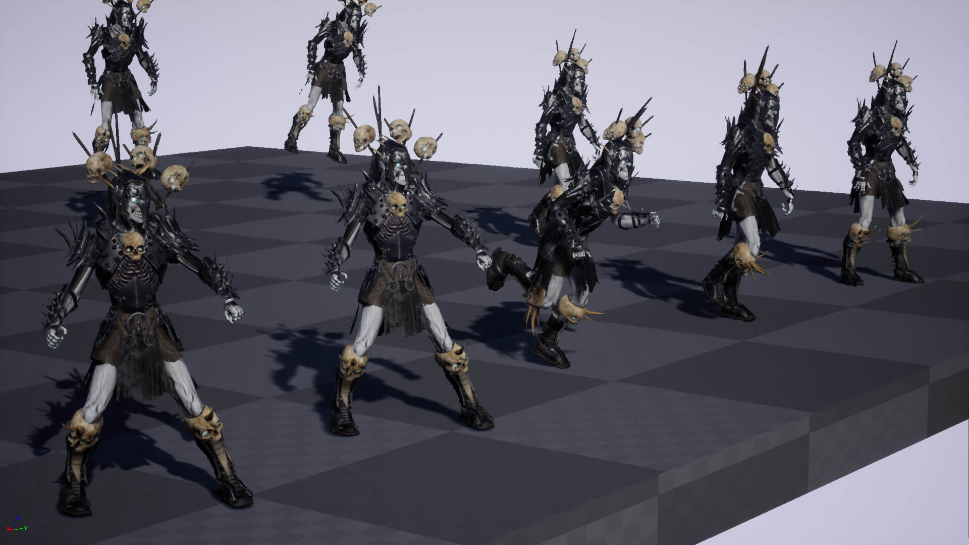 Skeleton1 Bulava - 3D Model by andryuha1981