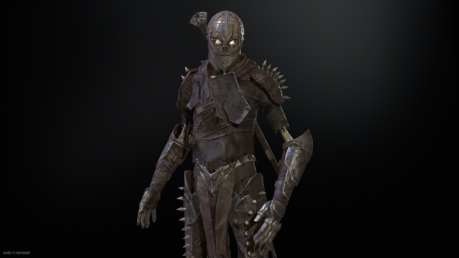 Skeleton2 Game Ready - 3D Model by andryuha1981