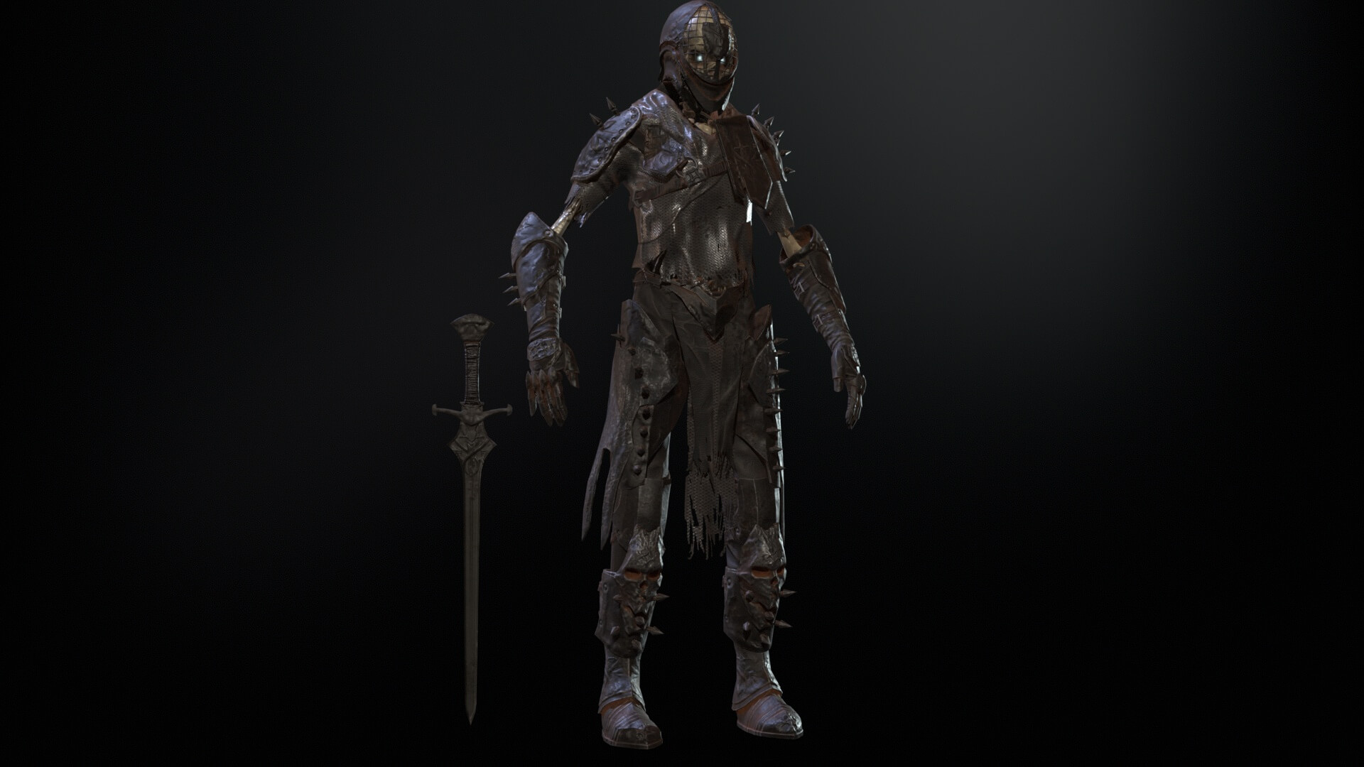 Skeleton2 Game Ready - 3D Model by andryuha1981