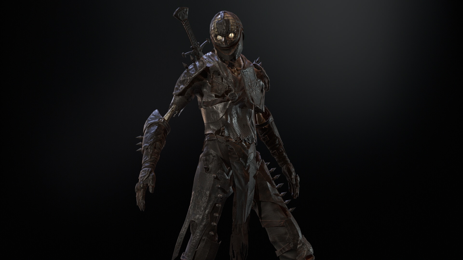 Skeleton2 Game Ready - 3D Model by andryuha1981