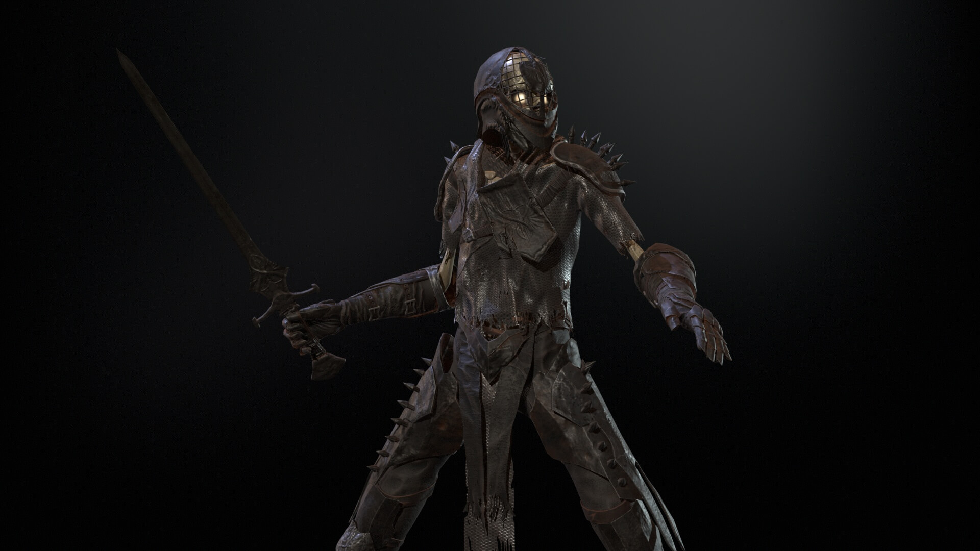 Skeleton2 Game Ready - 3D Model by andryuha1981